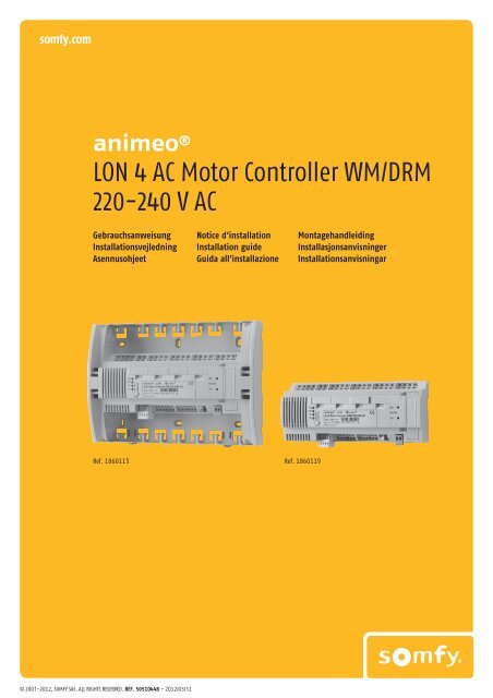animeo LON_4AC moco 20120331_shortint.indd - Somfy Architecture