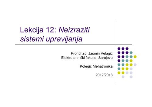 Lekcija 12