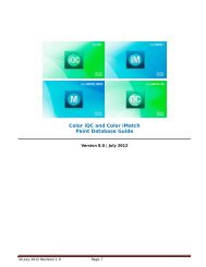 Color iControl (Color iQC, Color iMatch) - X-Rite