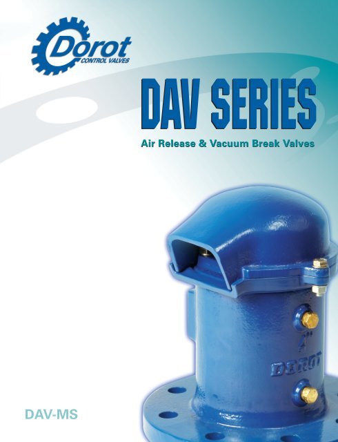 DAV-MS - Dorot Control Valves