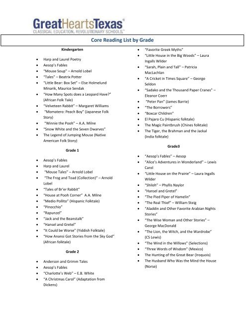 Core Reading List By Grade Great Hearts Texas core-reading-list-by-grade-great-hearts-texas