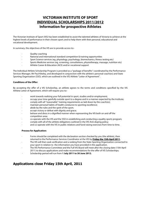 Download A Scholarship Application Form Here