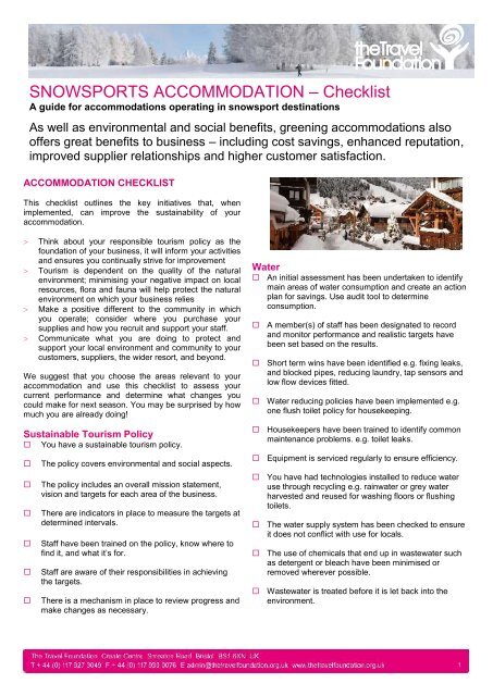 INSIDER'S GUIDE TO CYPRUS - The Travel Foundation