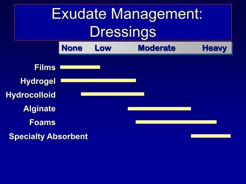 Exudate Managemen