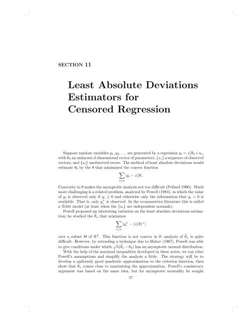 Least Absolute Deviations Estimators for Censored Regression
