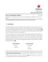 RiskMetrics Stress Testing - MSCI