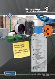 POLYESTER STRAPPING - Samuel Strapping Systems