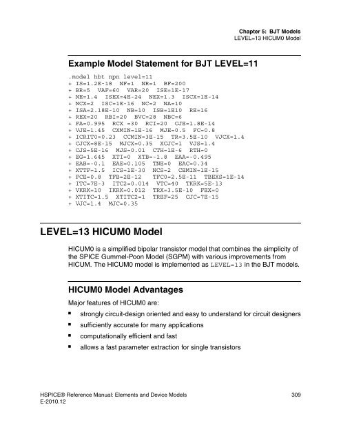 Chapter 5: BJT Mo Chapter 5: BJT Mo
