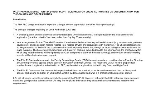 LA guidance forms and templates - ADCS