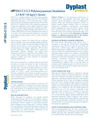 TRYMER Pipe Insulation - Insul-Therm International, Inc.