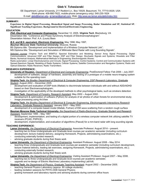 Gleb V. Tcheslavski.pdf - Lamar University Electrical Engineering