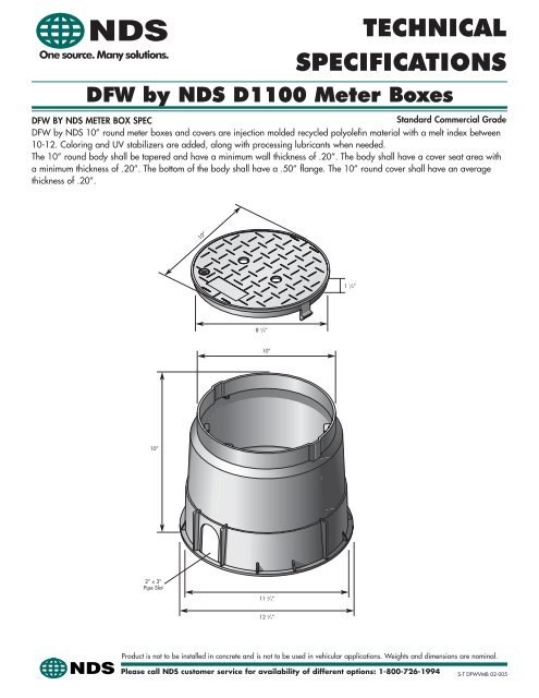 D1100 Meter Boxes