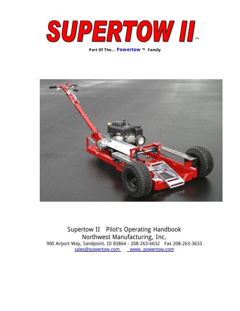 Supertow Manual - Redstone Arsenal MWR