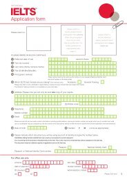 Writing Answer Sheet - ielts