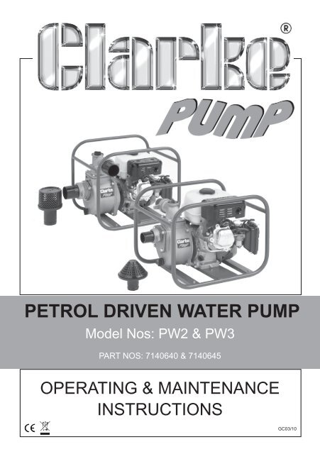 PW2-PW3 Pumps - Arco