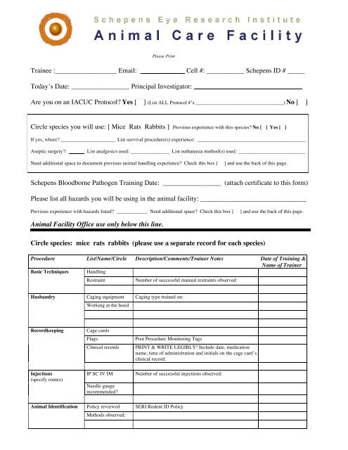 Training Confirmation Form 2
