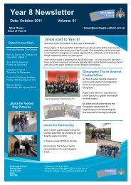 The History of Southgate School