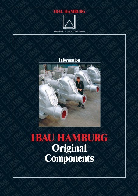 The I BAU HAMBURG Original components