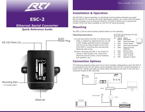 Ethernet Serial Converter - vivateq Ethernet Serial Converter - vivateq