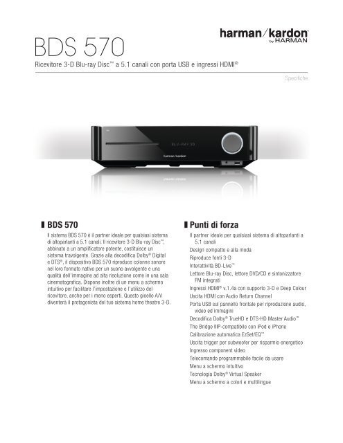 BDS 570 - Harman Kardon