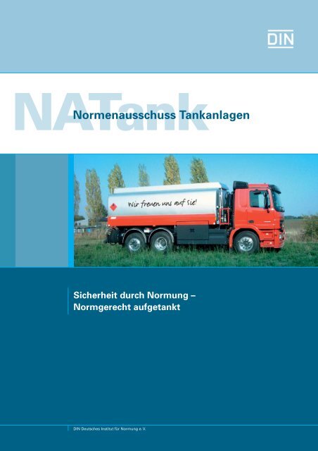 Normenausschuss Tankanlagen - NAErg - DIN Deutsches Institut für ...