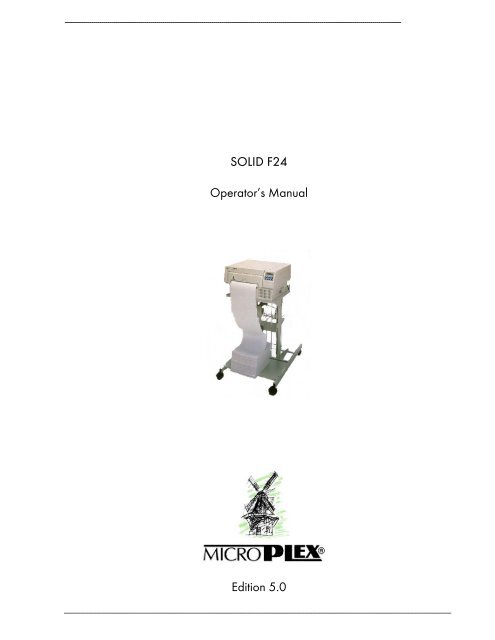 F-24 User Manual.pdf - Microplex USA