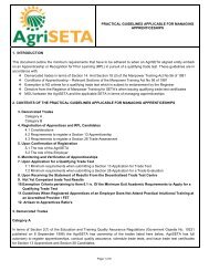 Assessment Guide - AgriSETA