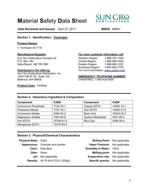 Technigro 20-7-19.pdf - Sun Gro Horticulture
