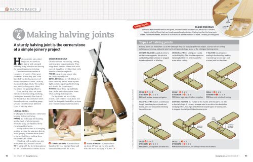 Making Halving Joints