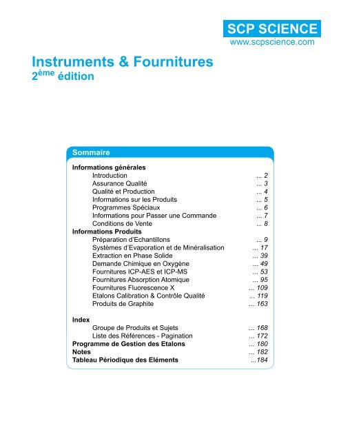 ThermoFisher Scientific - SCP Science