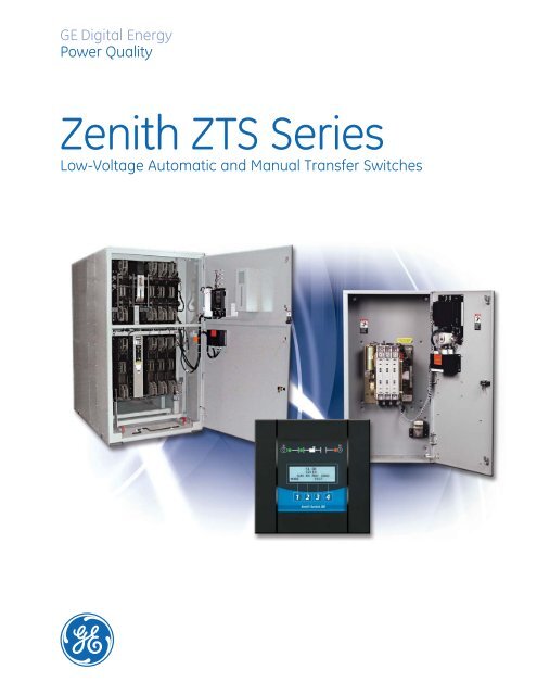 Zenith ZTS Series ATS Brochure - Emergency Systems Service ...