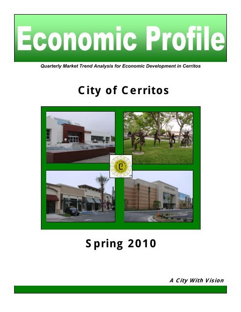 Economic Profile - City of Cerritos