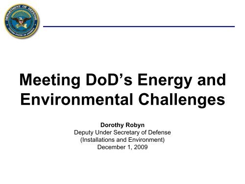 Presentation - SERDP-ESTCP