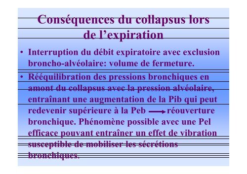 Le collapsus bronchique