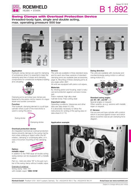 B 1.892 - ROEMHELD Gruppe