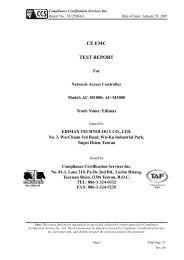 EMC TEST REPORT - Meaco