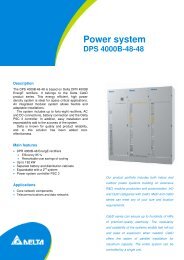 DPS 4000B-48-24 - DELTA Power Solutions