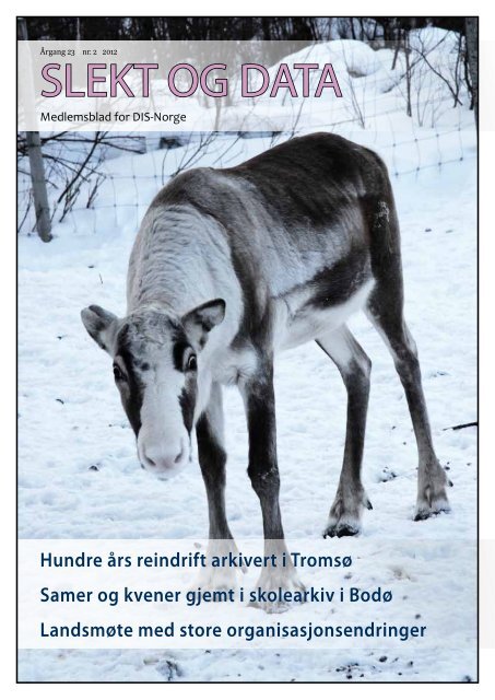 SLEKT OG DATA - DIS-Norge