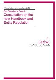 Formal complaint letter template - Legal Ombudsman