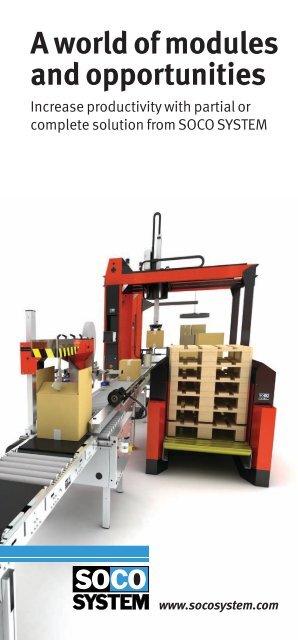 A world of modules and opportunities - SOCO SYSTEM