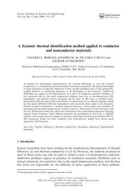 A dynamic thermal identification method applied to condutor ... - IEM