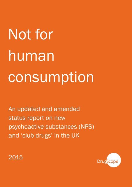 Not for human consumption