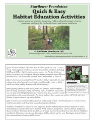 Vascular Plant List - Washington Native Plant Society