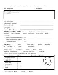 Upper GI Endoscopy Report Form (PDF) - WSAVA