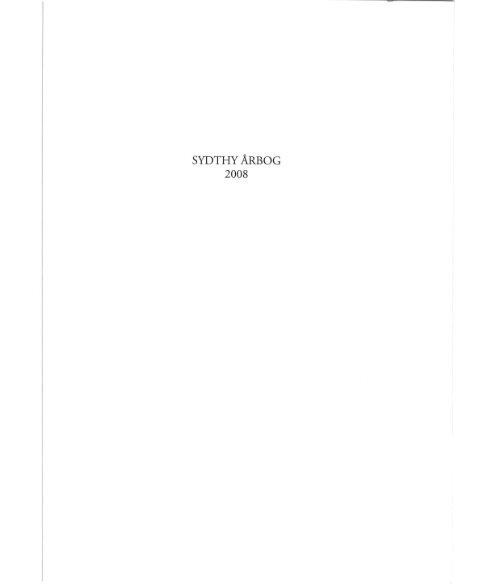 SYDTHY ÅRBOG - Thisted Museum - Thisted Bibliotek