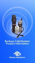 Setting Up Your Email iOS - Buckeye CableSystem