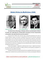 The Nobel Prize in Physiology or Medicine 2001 ... - Ijsidonline.info