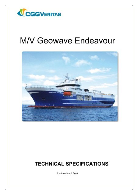 M/V Geowave Endeavour - Eidesvik