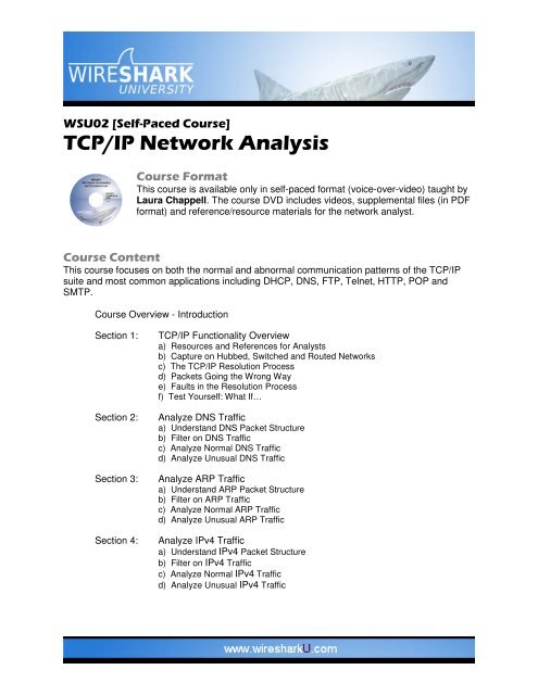 TCP/IP Network Analysis