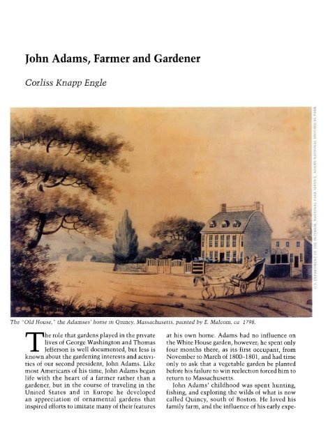 John Adams Harvard University